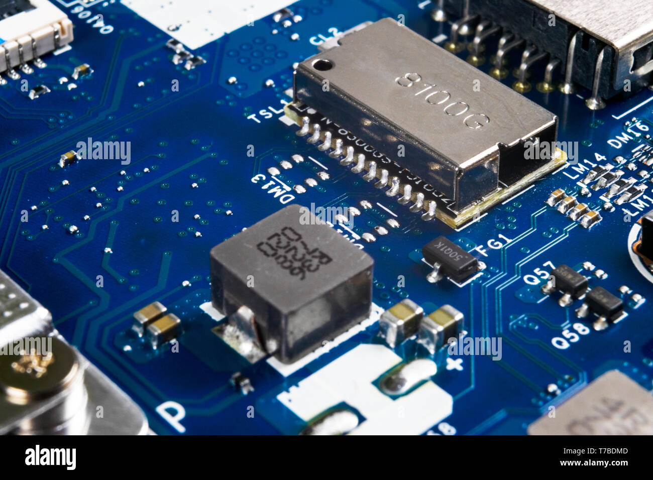 Microchip microchips micro resistors hi-res stock photography and ...