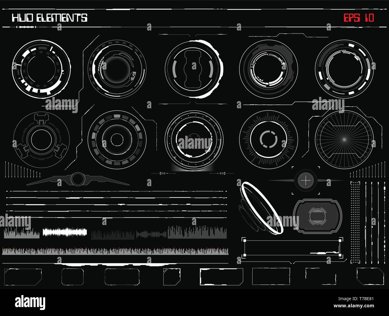 Tech sci fi Stock Vector Images - Alamy