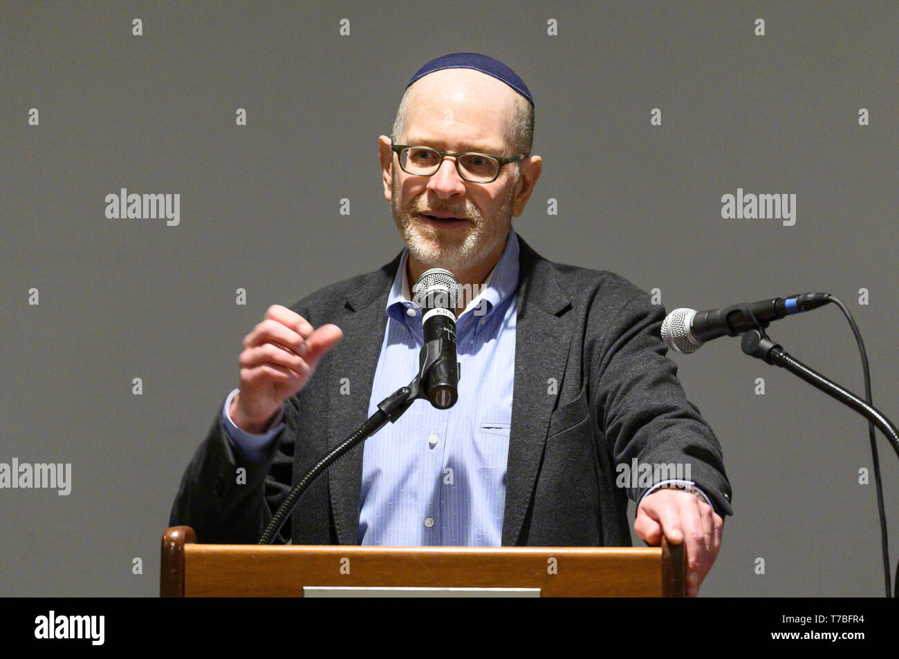 New York, NY, USA. 5th May, 2019. Rabbi J. ROLANDO MATALON (aka ROLY ...