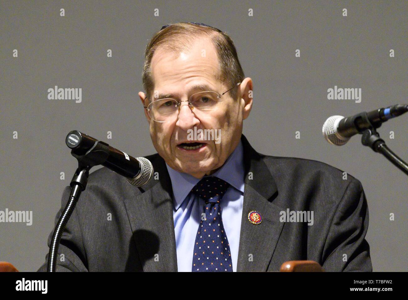 New York, NY, USA. 5th May, 2019. U.S. Representative JERROLD NADLER ...