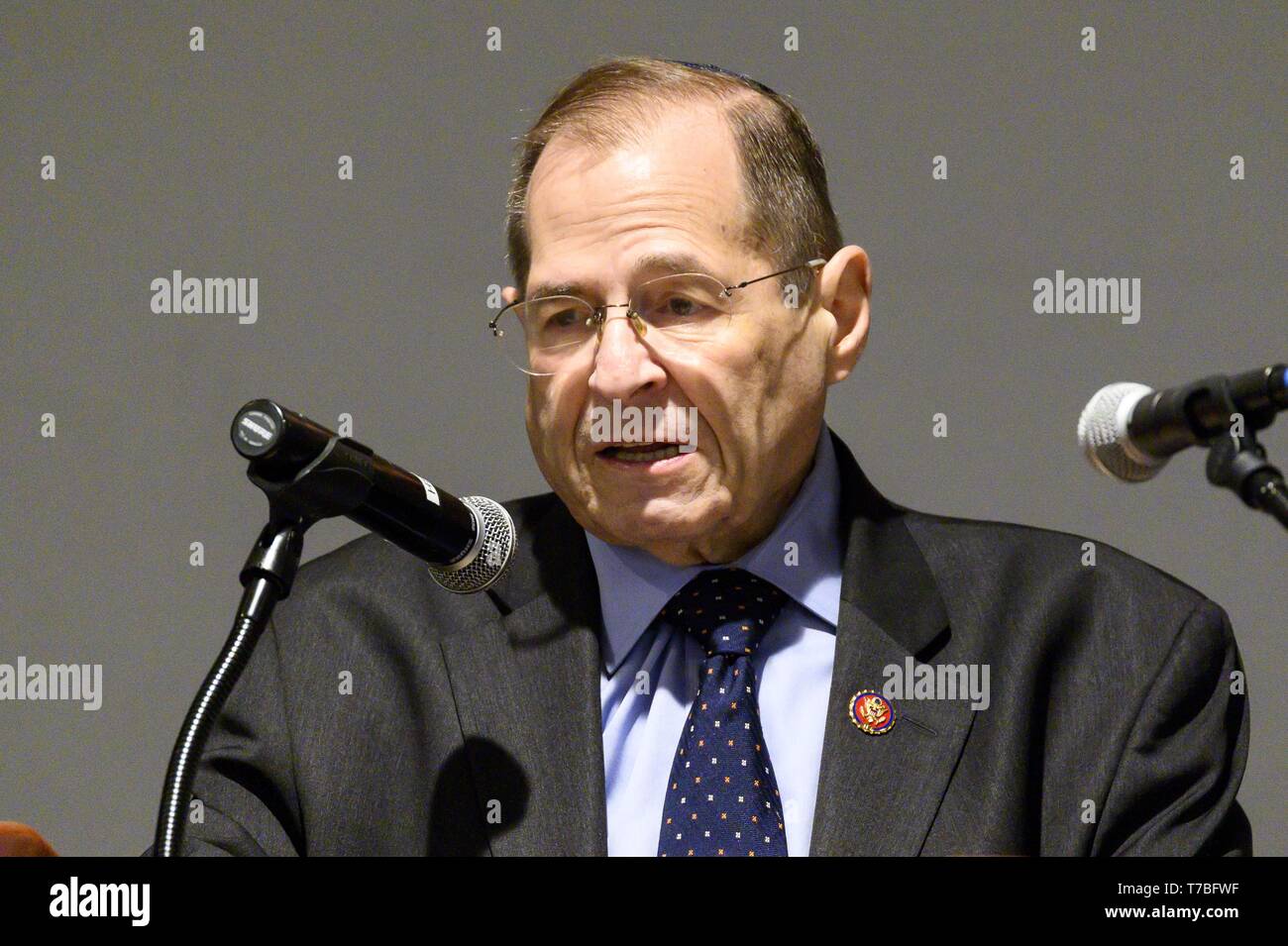 New York, NY, USA. 5th May, 2019. U.S. Representative JERROLD NADLER ...