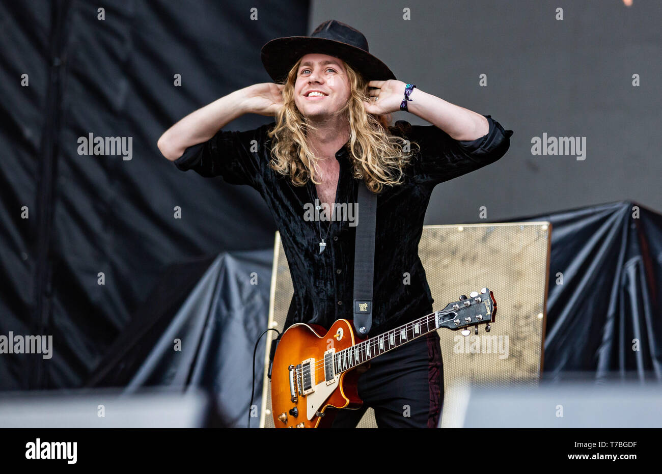 ATLANTA, GEORGIA - MAY 04: Adam Slack of the Struts performs during day ...