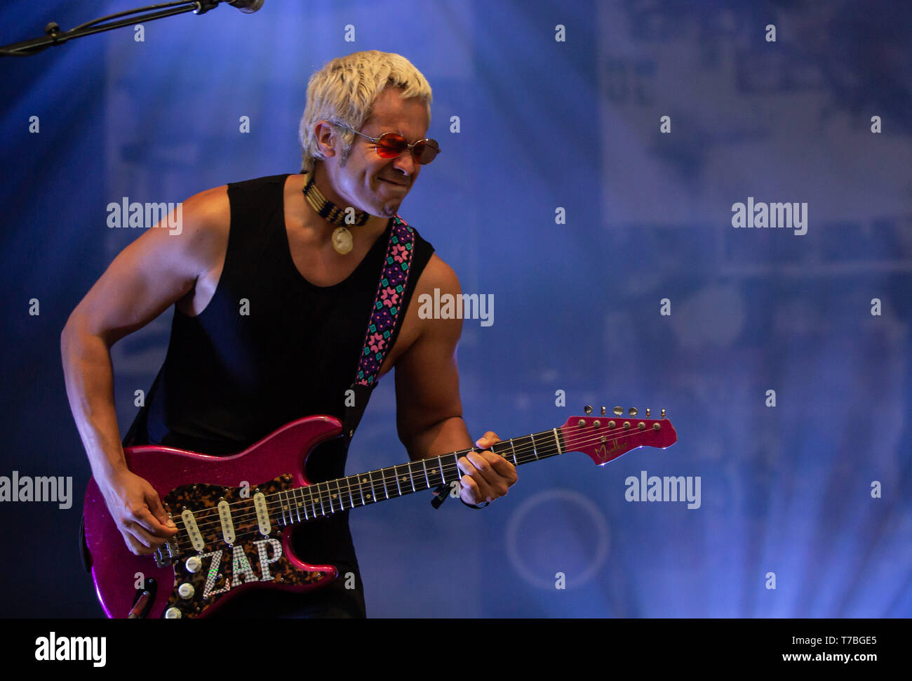 ATLANTA, GEORGIA - MAY 04: King Zapata of Gary Clark Jr. performs ...