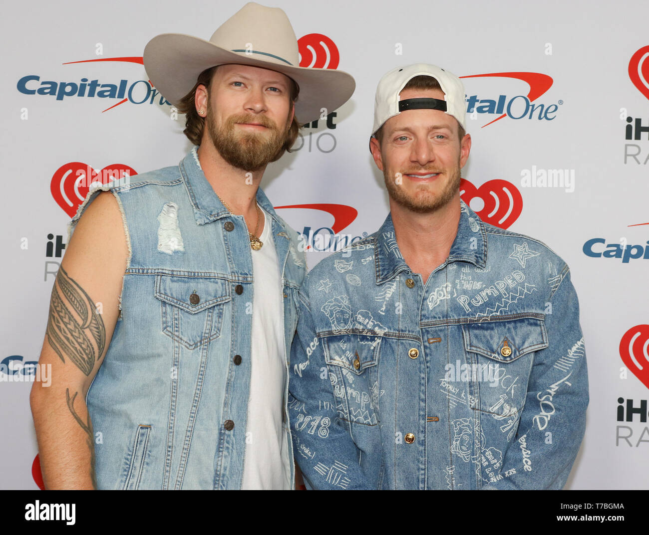 Tyler hubbard and brian kelley of florida georgia line hi-res stock ...