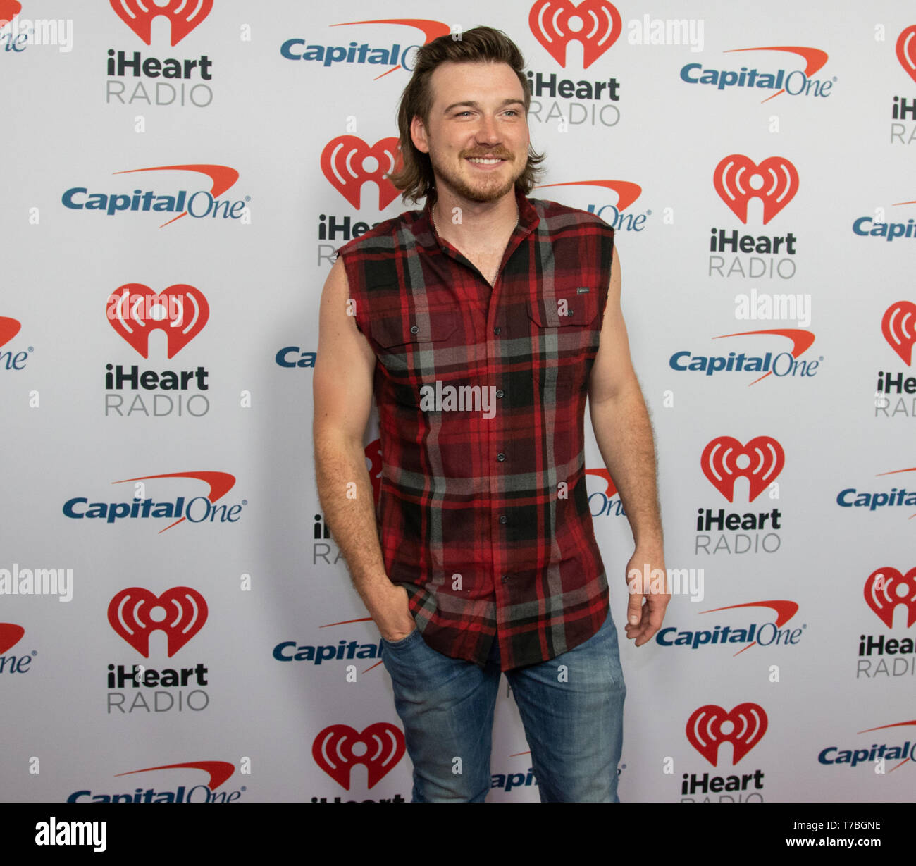 AUSTIN, TX - MAY 04: Morgan Wallen arrives at the 2019 iHeartCountry ...