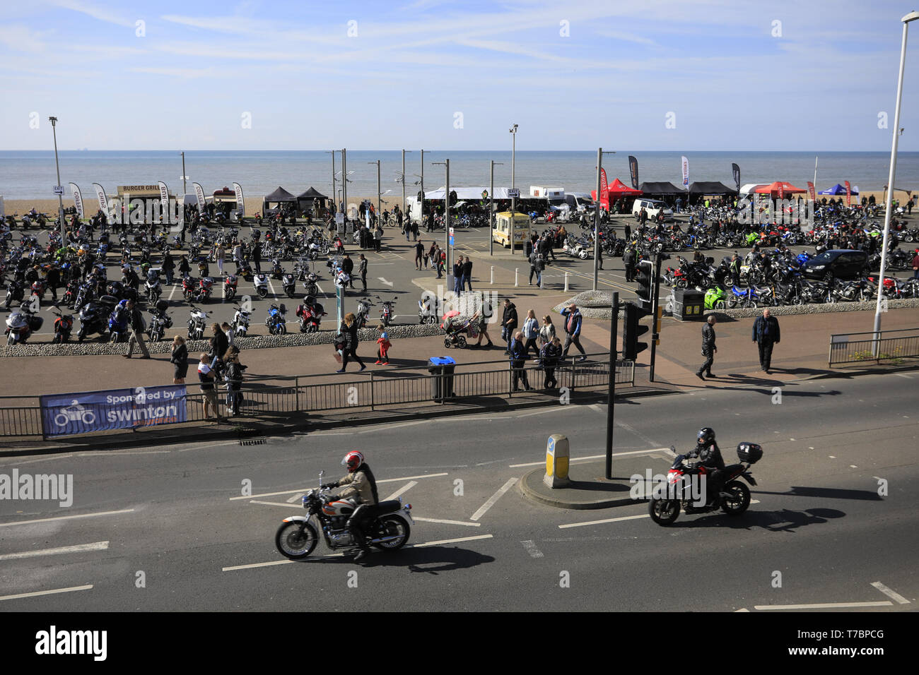 Hastings may day bike rally hi-res stock photography and images - Alamy