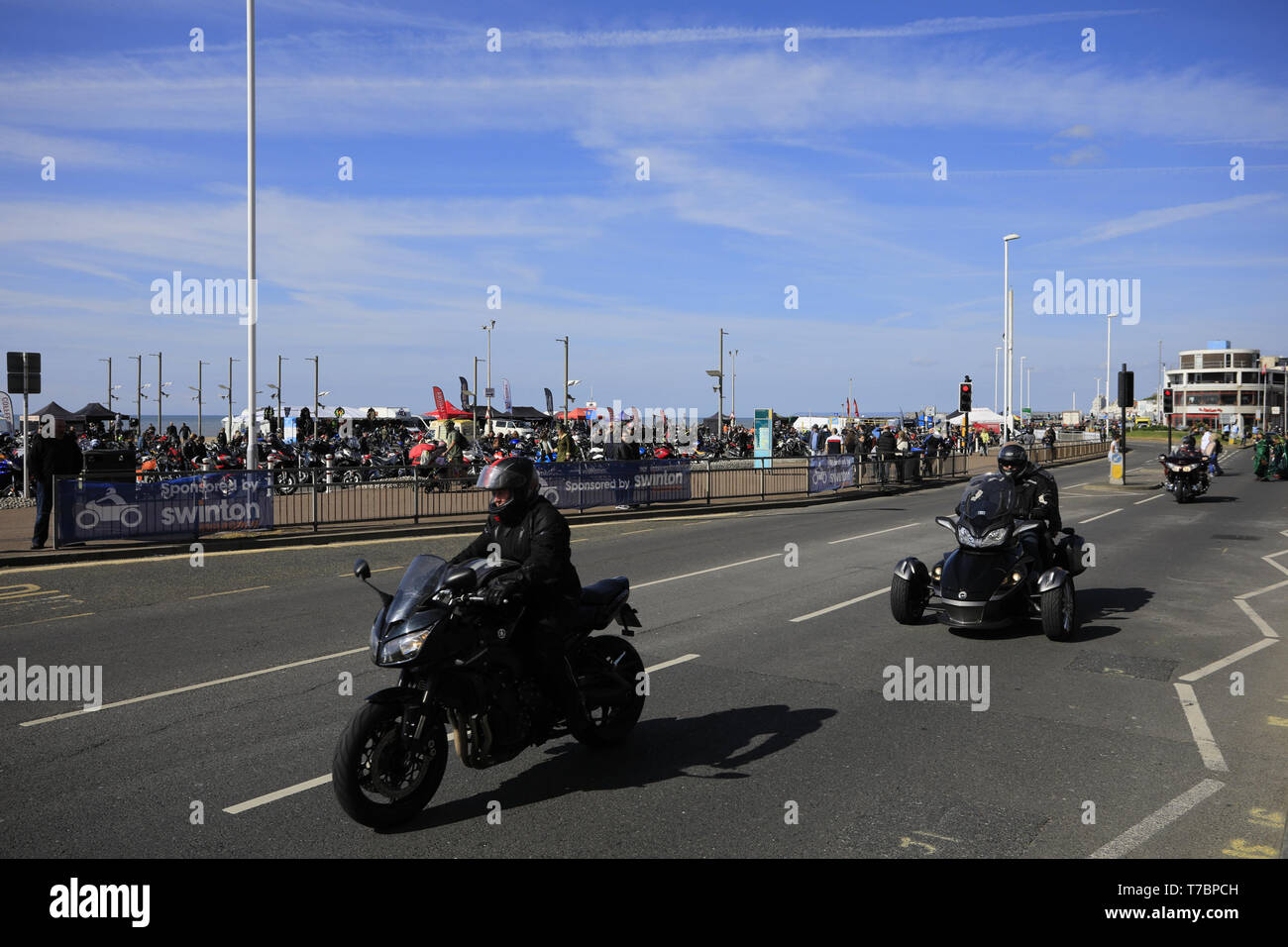 Hastings may day bike rally hi-res stock photography and images - Alamy
