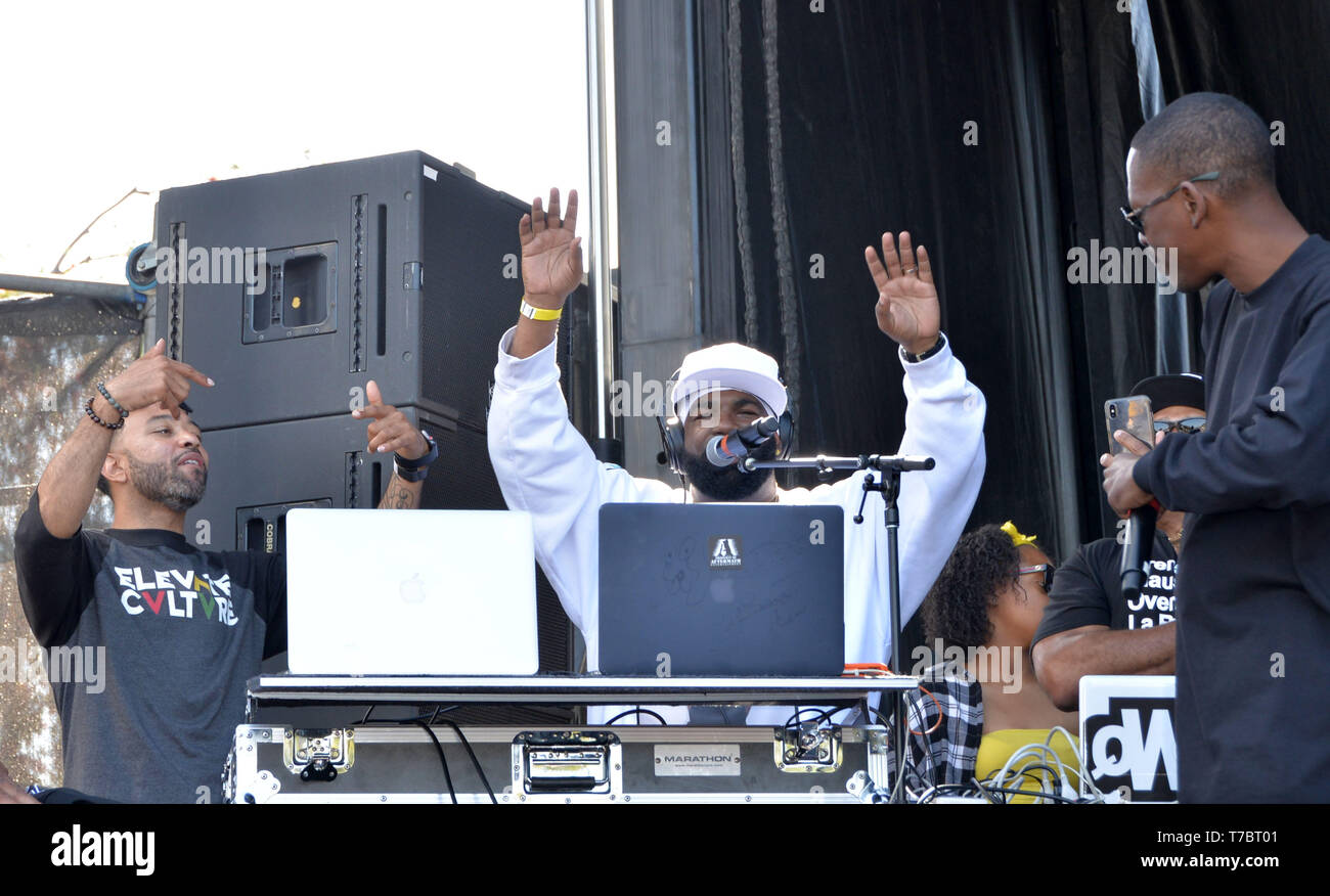 Los Angeles, Ca, USA. 4th May, 2019. Kurupt, DJ BattleCat at The City ...