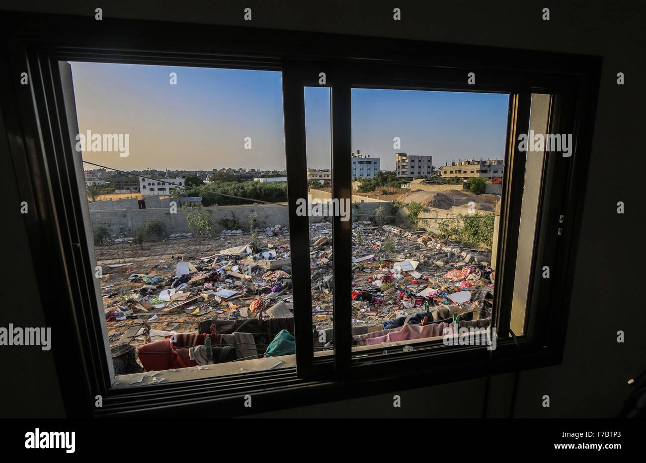 Central Of The Gaza Strip, The Gaza Strip, Palestine. 6th May, 2019 ...