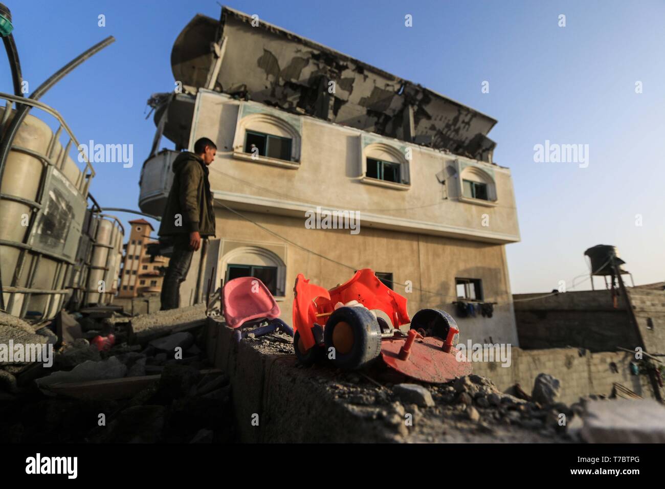 Central Of The Gaza Strip, The Gaza Strip, Palestine. 6th May, 2019 ...