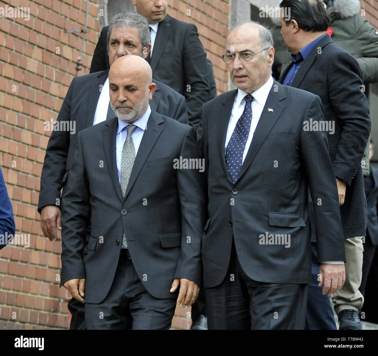 Brno, Czech Republic. 05th May, 2019. From left AHMET NECATI BIGALI ...