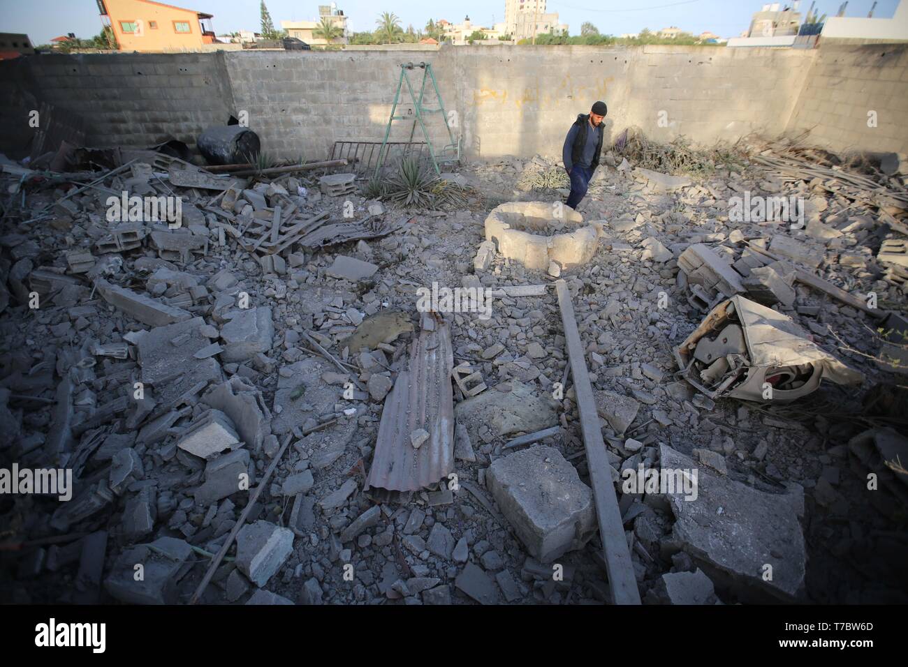 Central Of The Gaza Strip, The Gaza Strip, Palestine. 6th May, 2019 ...