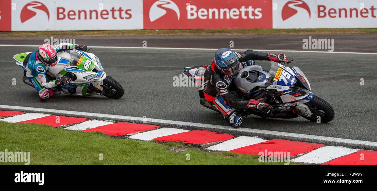 Oulton Park, Little Budworth, UK. 6th May, 2019. Bennetts British ...