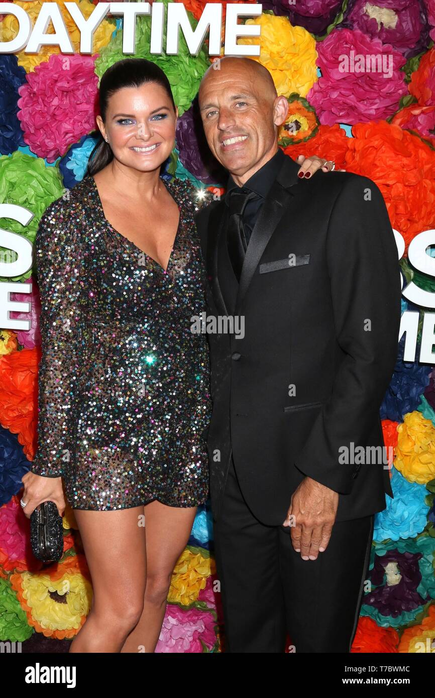 Heather Tom, James Achor at arrivals for 2019 CBS Daytime Emmy After ...