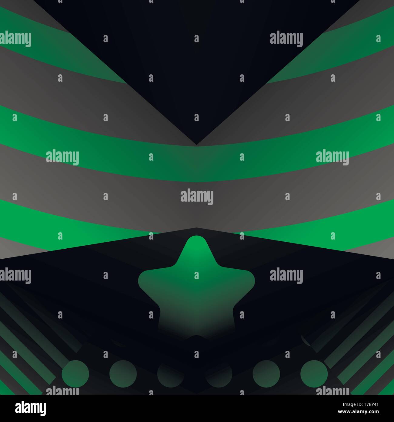 Modern vector background in creative pop art style Stock Vector Image ...