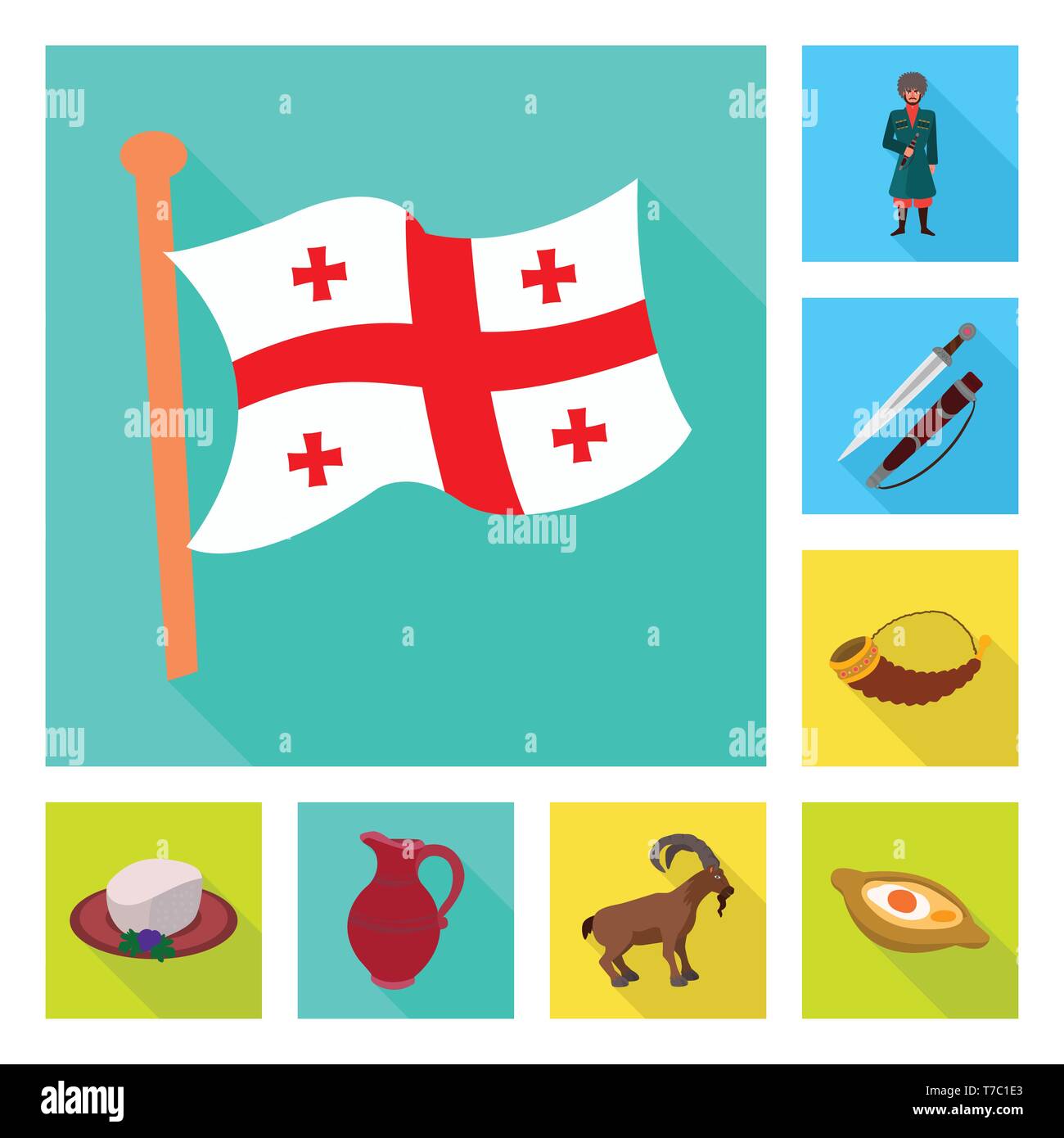 Vector design of culture and sightseeing sign. Collection of culture ...
