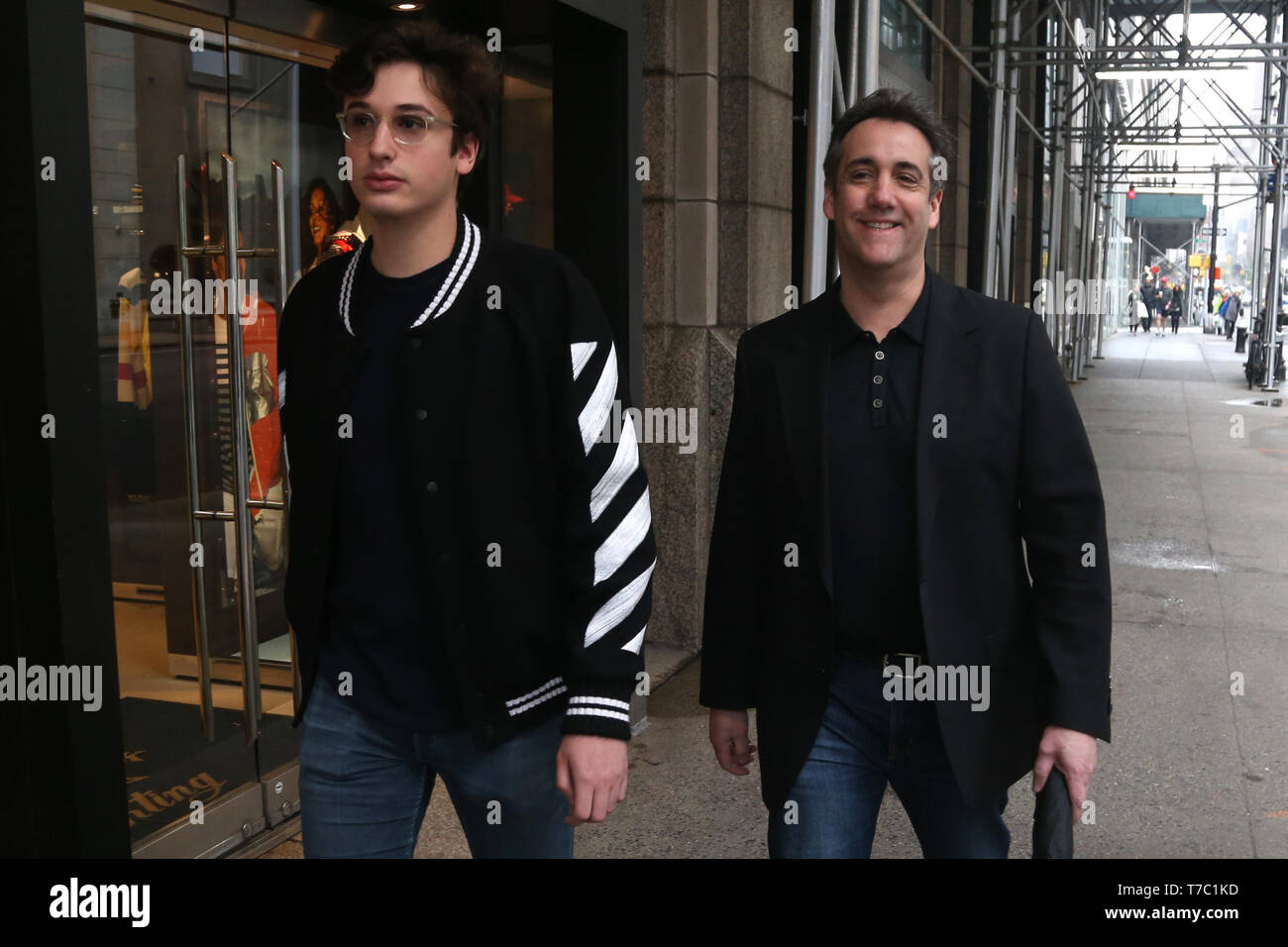 May 4, 2019 - New York, NY, USA - May 4, 2019 - Michael Cohen and his ...