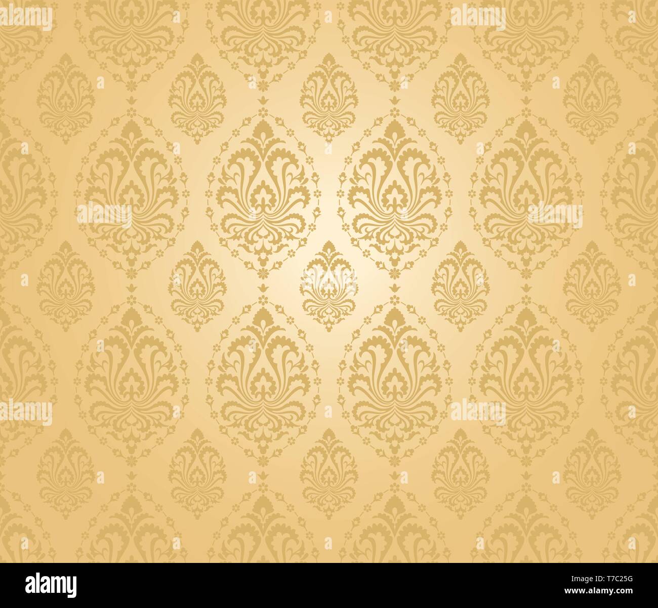 Seamless gold pattern Stock Vector Image & Art - Alamy