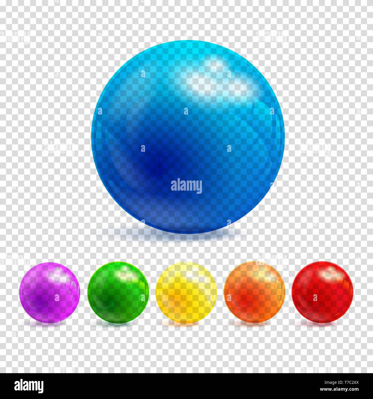 3d transparency sphere vector illustration Stock Vector Image & Art - Alamy