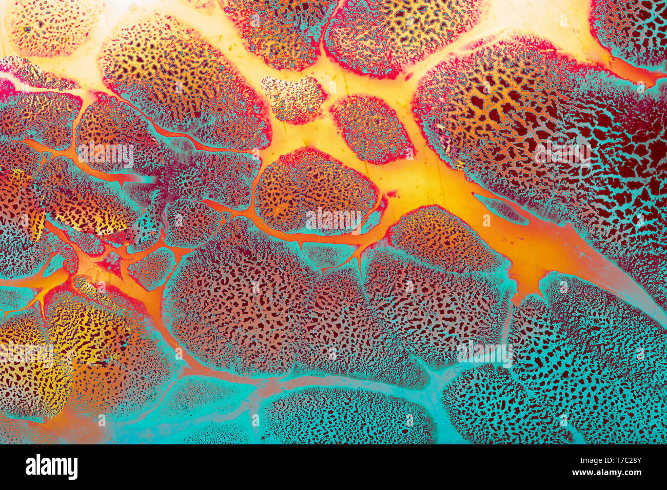 abstract marbling art patterns in paint as background Stock Photo - Alamy