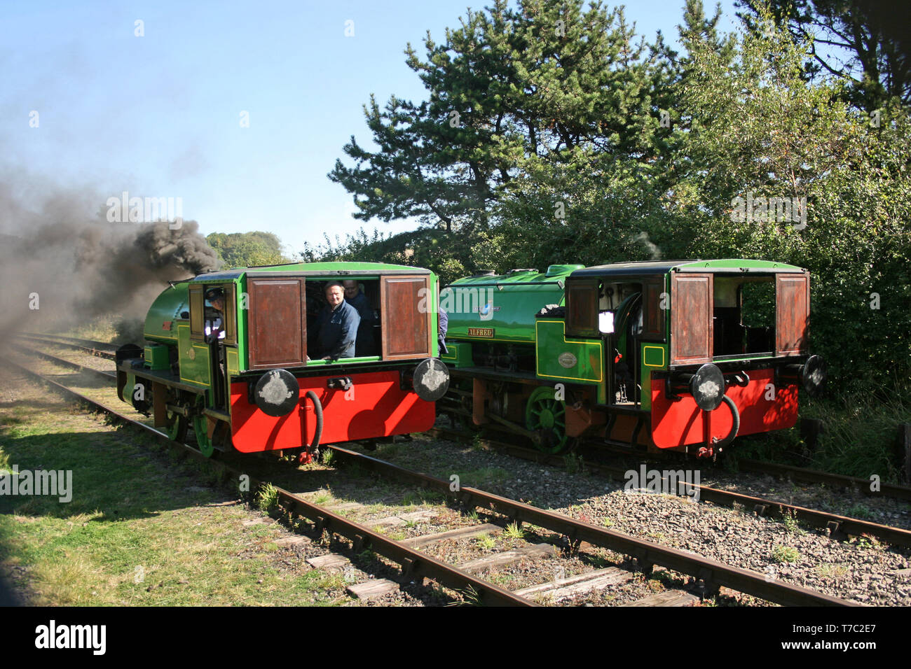 Tanfield Railway, County Durham, UK, September 2009, View of the ...