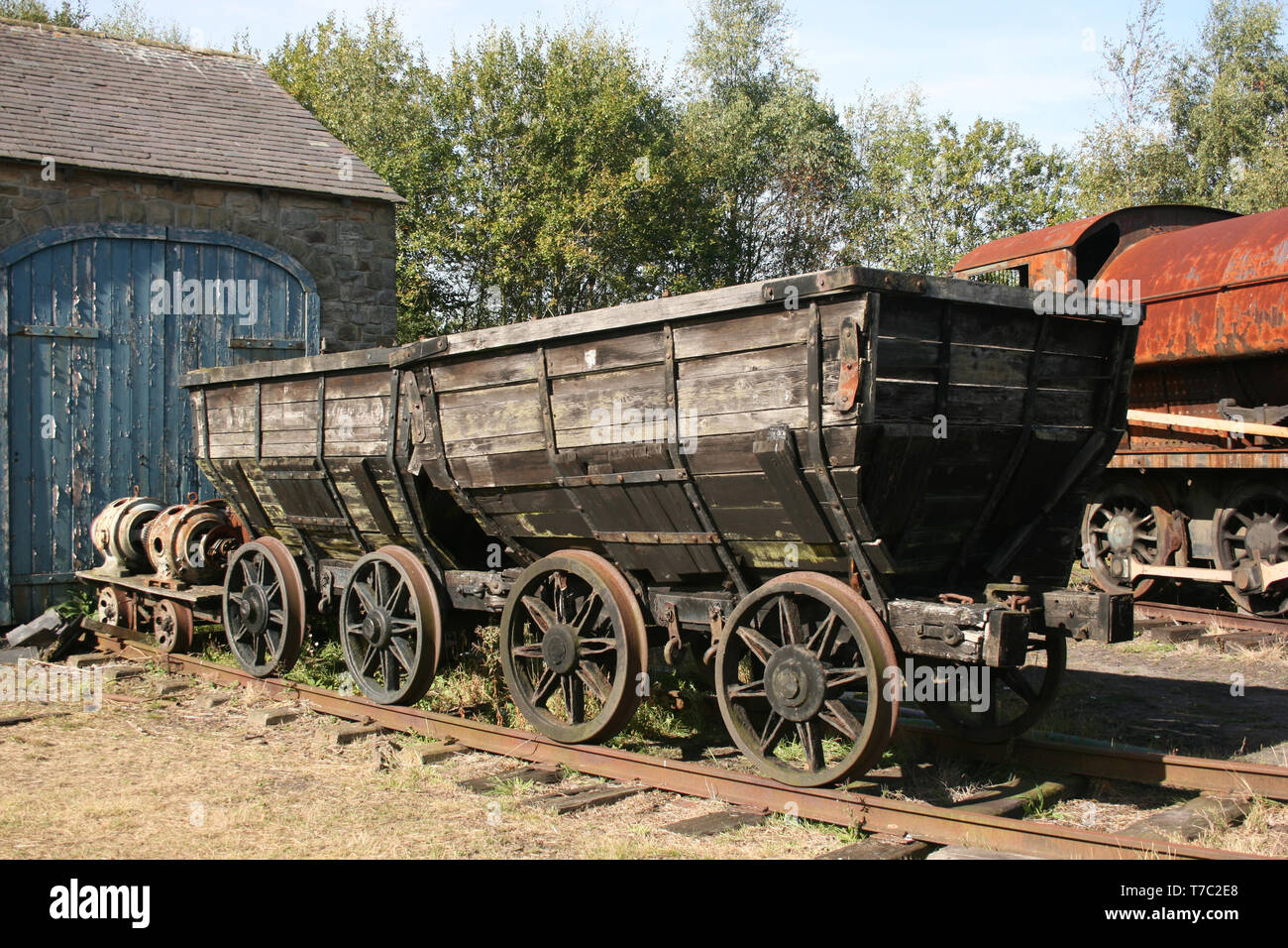 Tanfield Railway, County Durham, UK, September 2009, View of the ...
