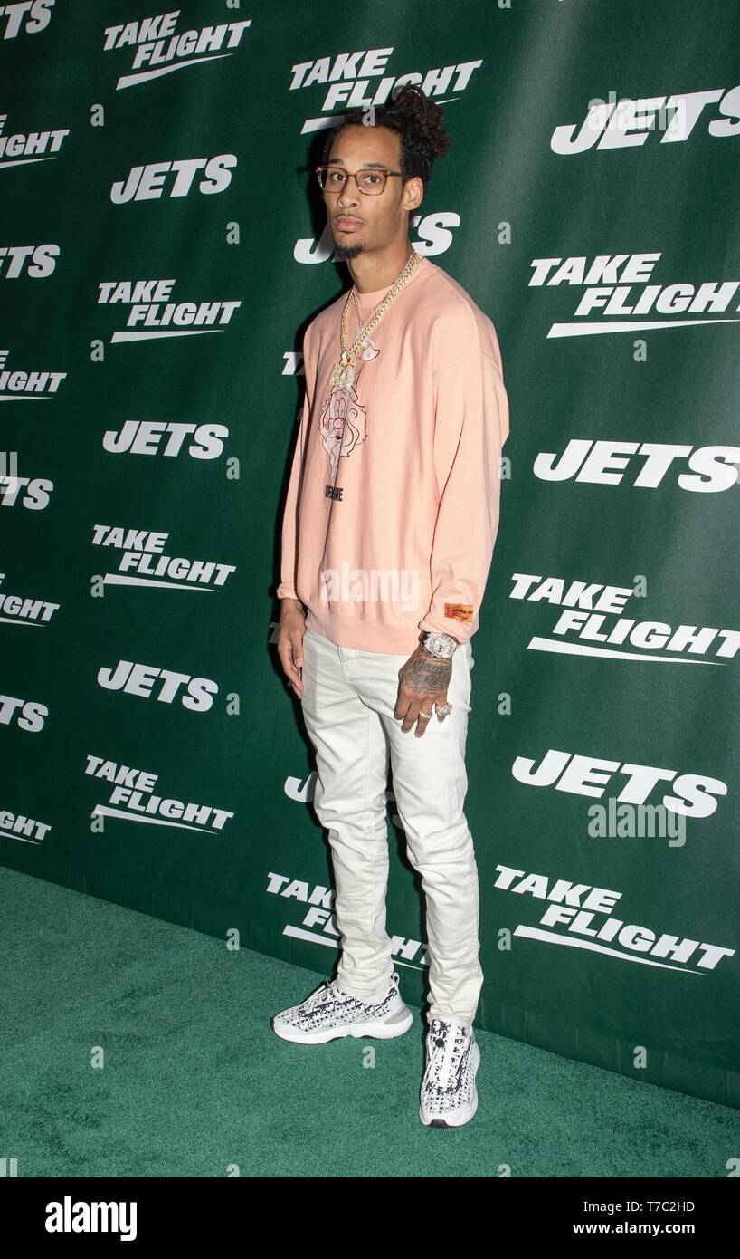 New York Jets Jersey Reveal Green Carpet at Gotham Hall Featuring ...