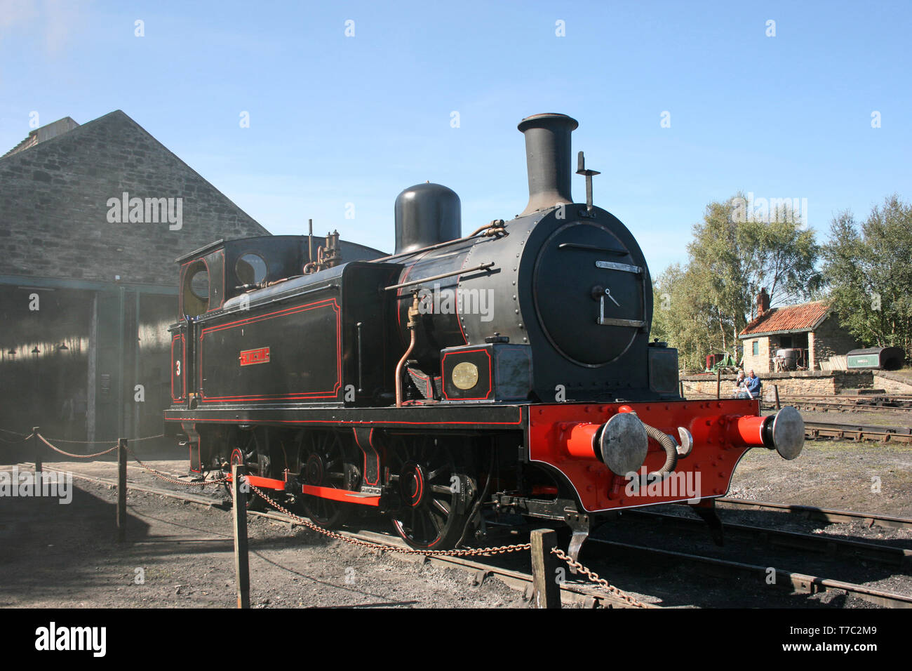 Tanfield Railway, County Durham, UK, September 2009, View of the ...