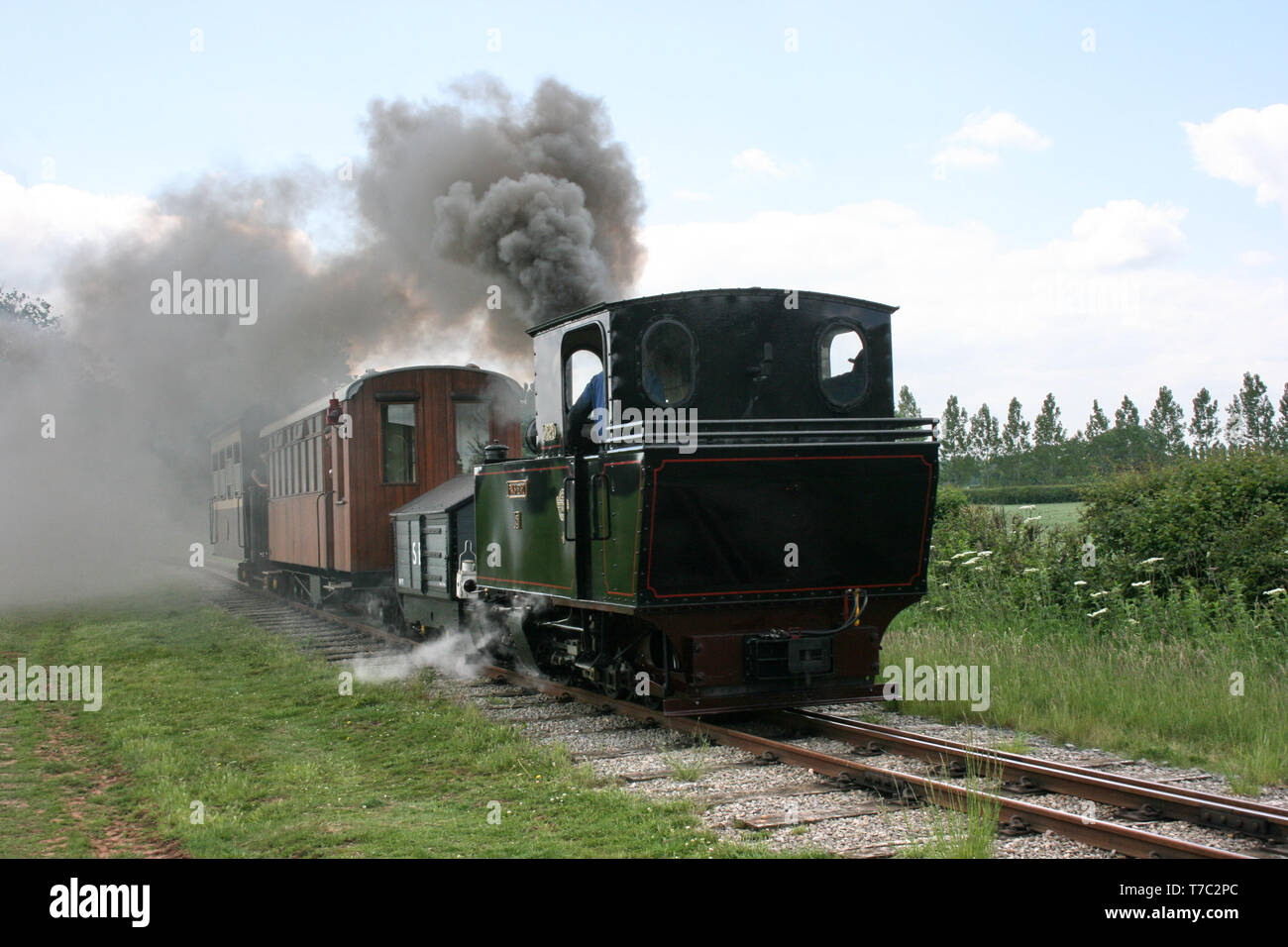 Statfold barn railway hi-res stock photography and images - Alamy