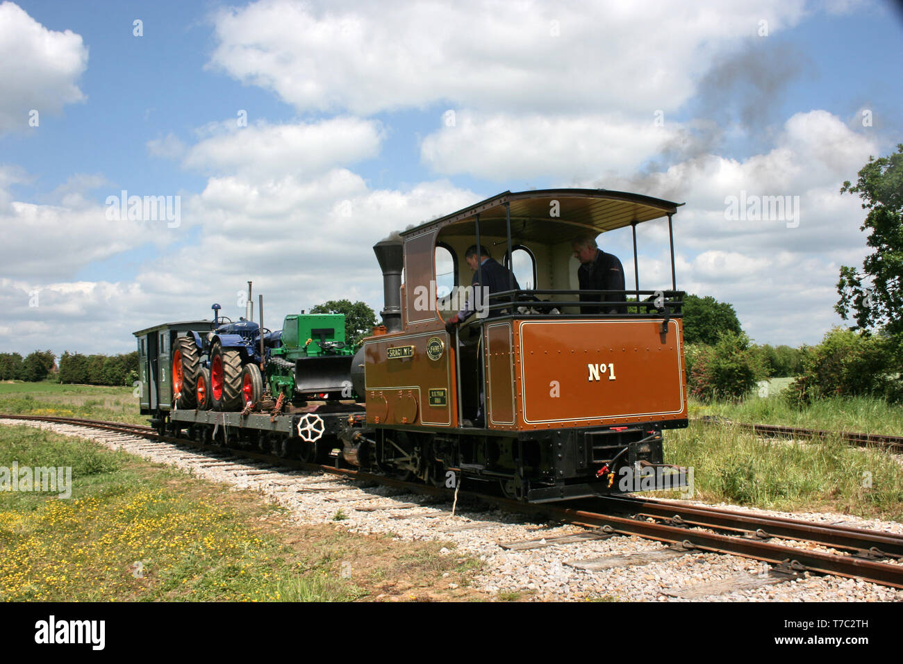 Statfold barn railway hi-res stock photography and images - Alamy
