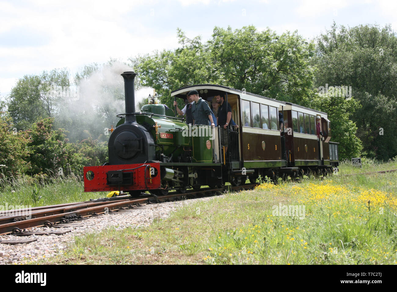 Statfold barn railway hi-res stock photography and images - Alamy