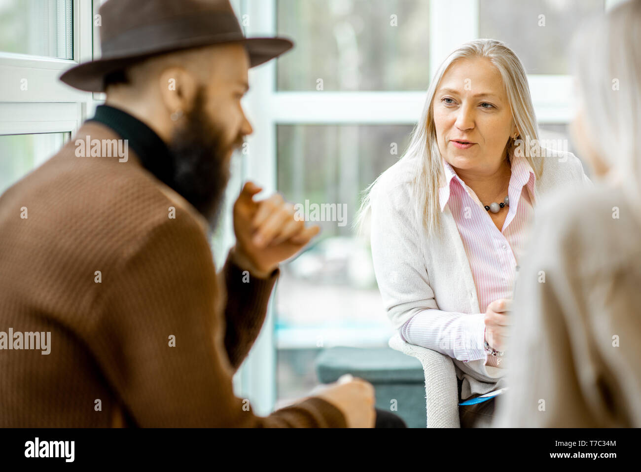 Counselling interview hi-res stock photography and images - Alamy