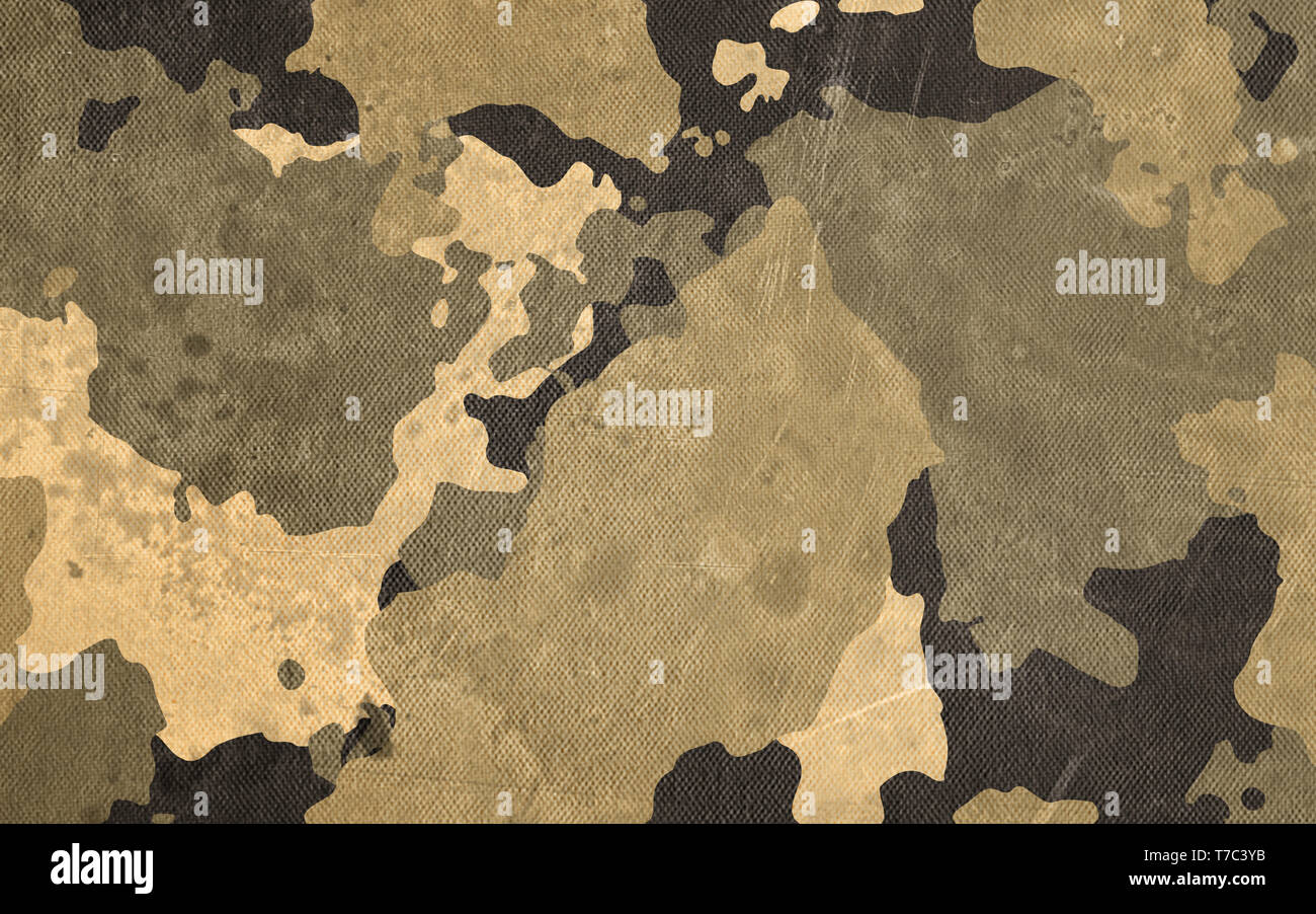 Camouflage pattern cloth texture. Abstract background and texture for ...