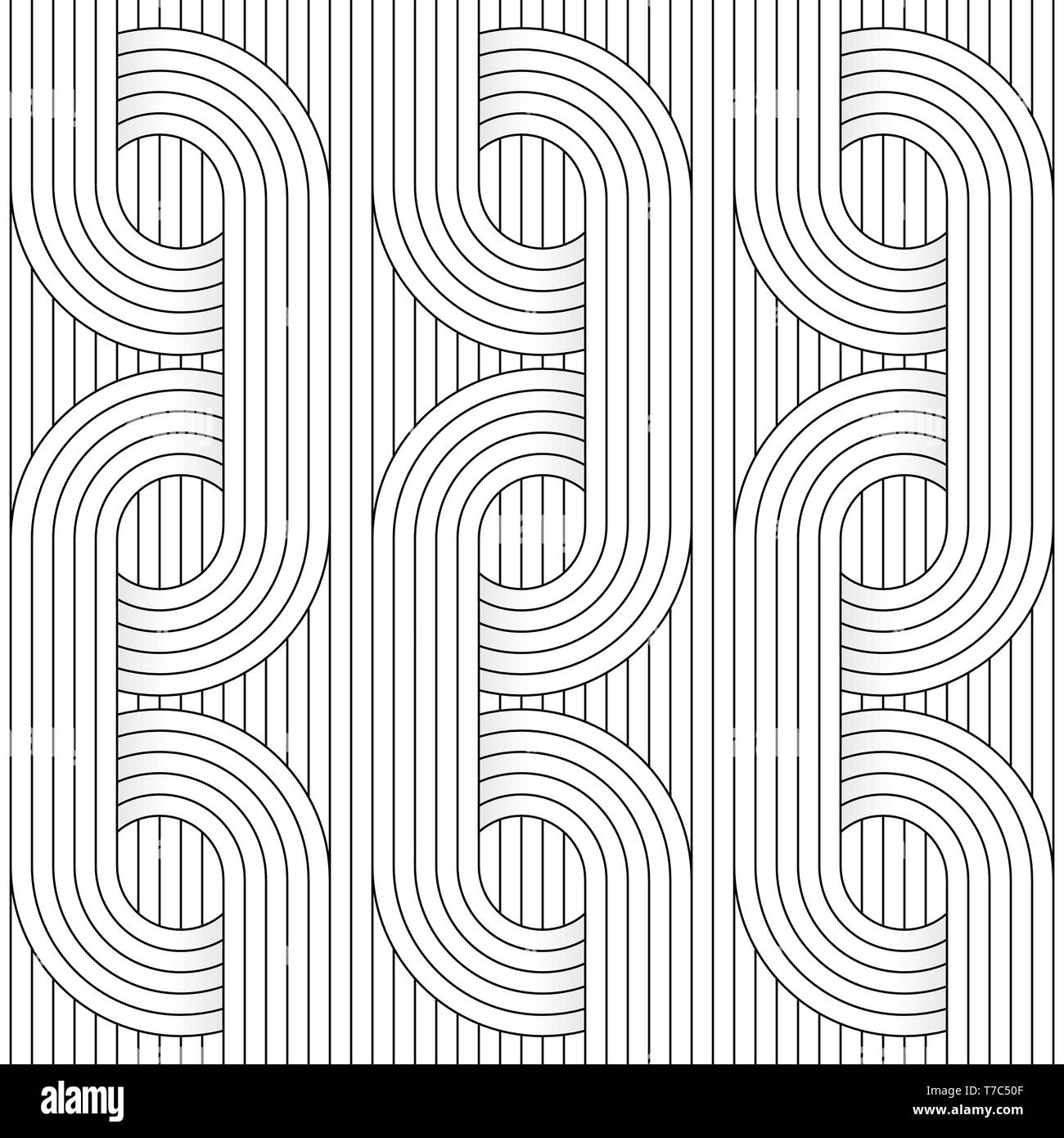 Abstract circles and vertical lines white background Stock Vector Image ...