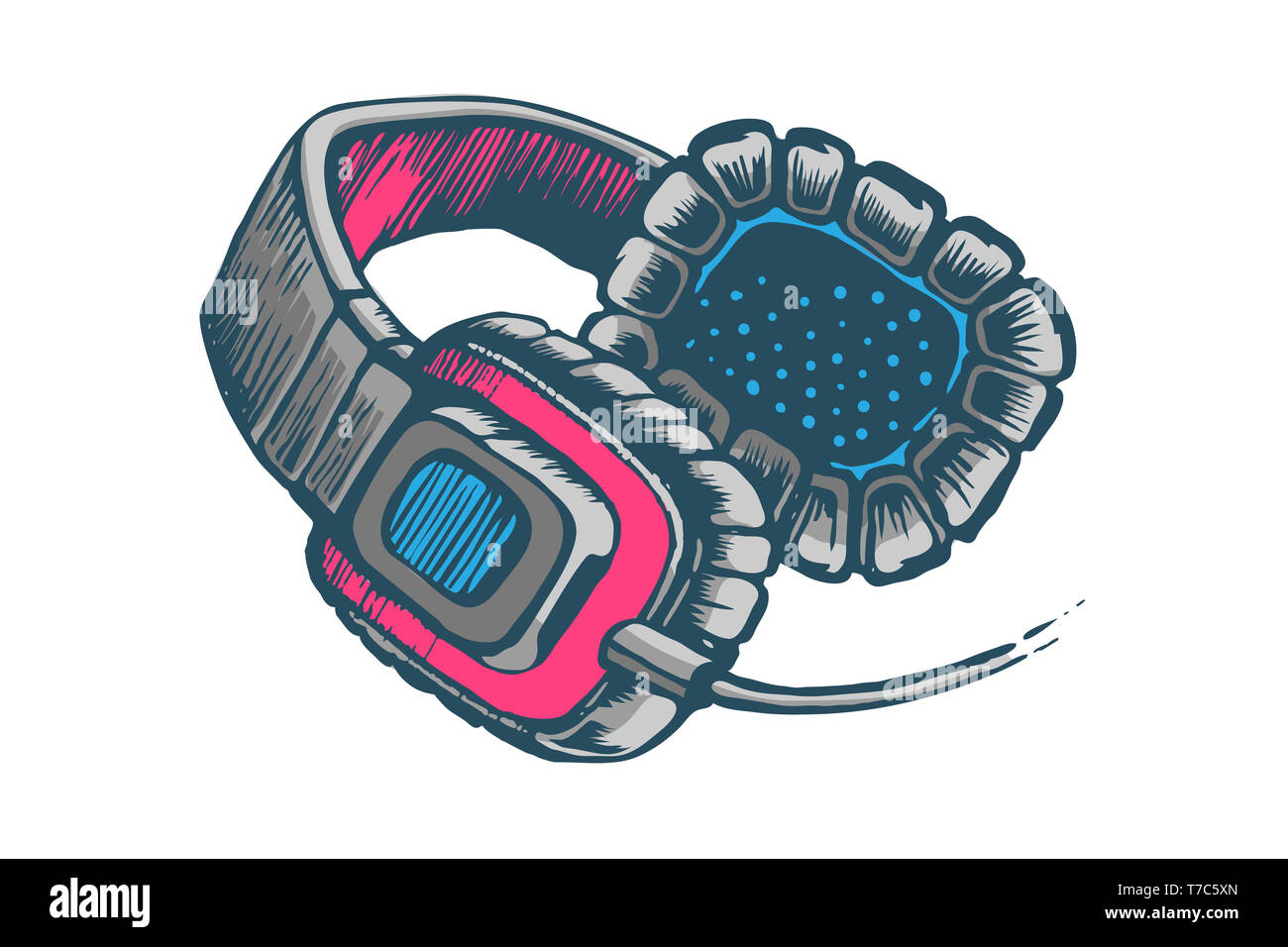 Ear listen hand icon Cut Out Stock Images & Pictures - Alamy