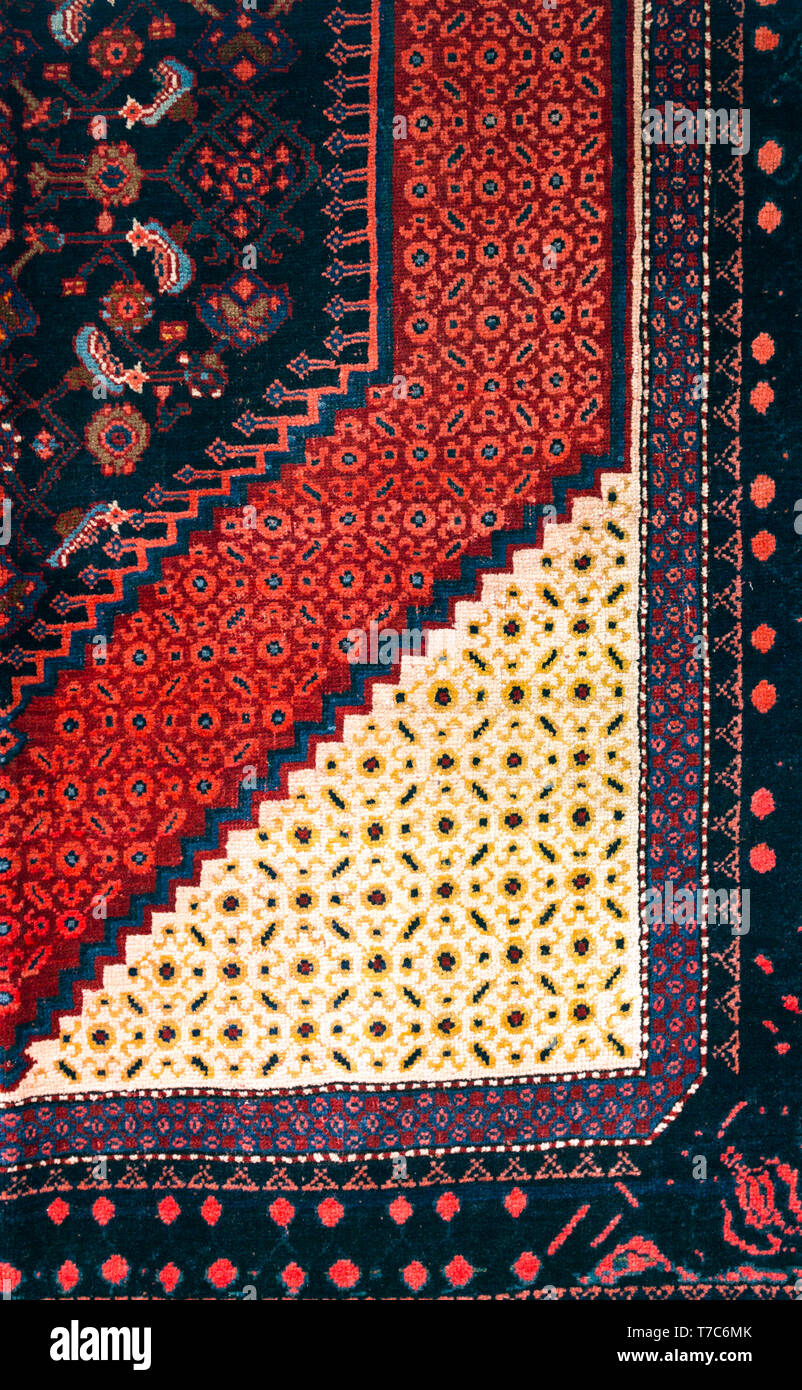 An ancient Armenian carpet texture pattern Stock Photo - Alamy