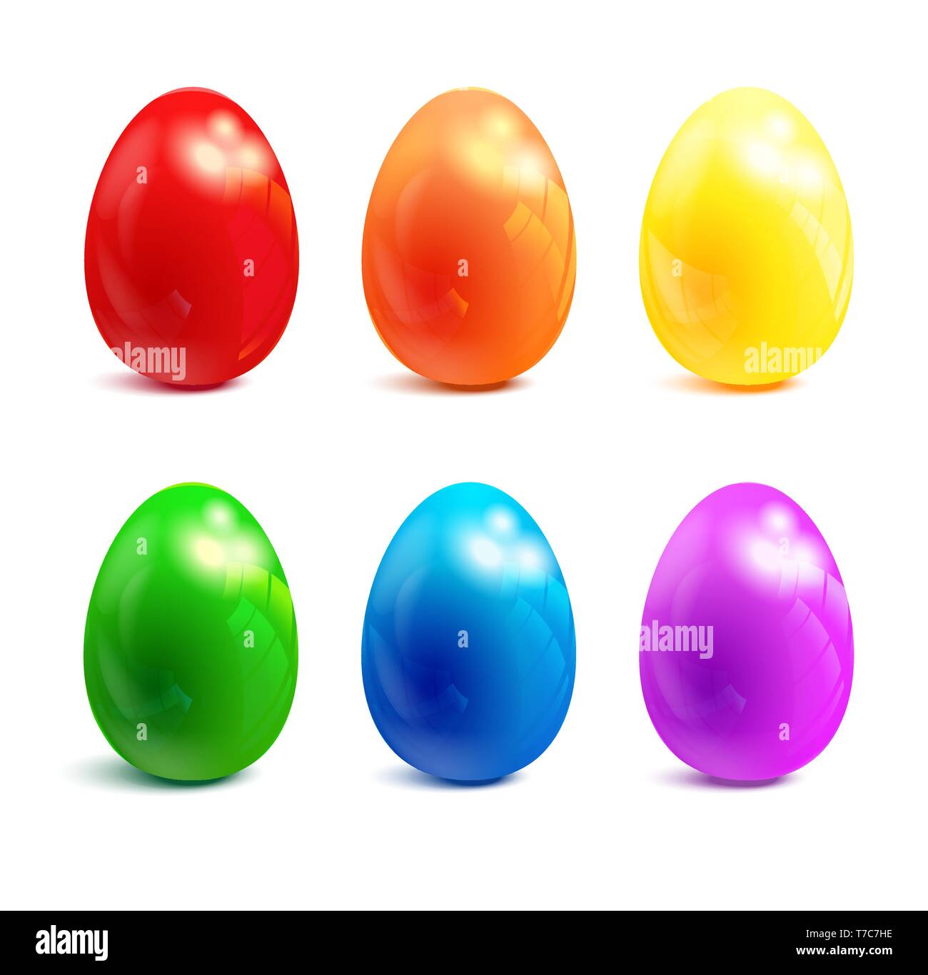 Plain eggs Stock Vector Images - Alamy