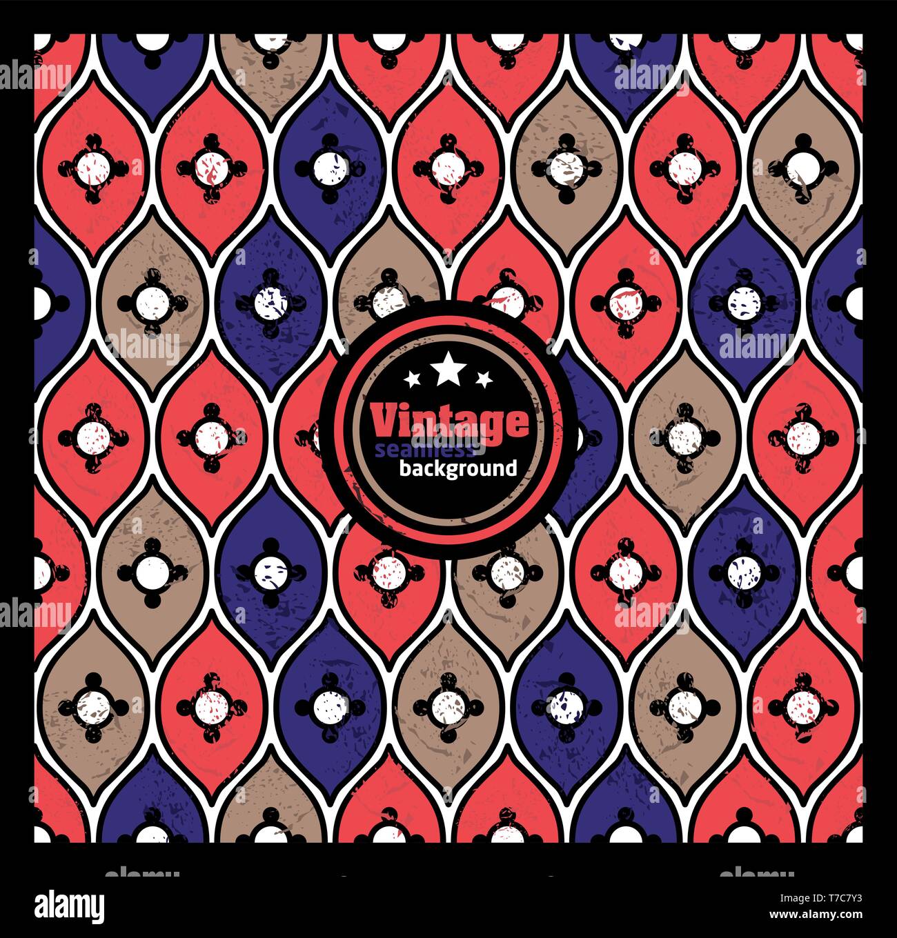 Abstract seamless background. Vector ornamental color texture Stock ...