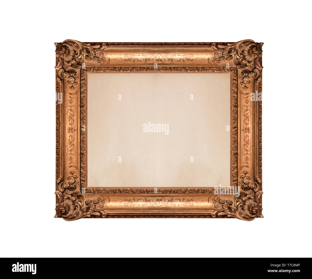 Antique vintage picture frame Stock Photo - Alamy