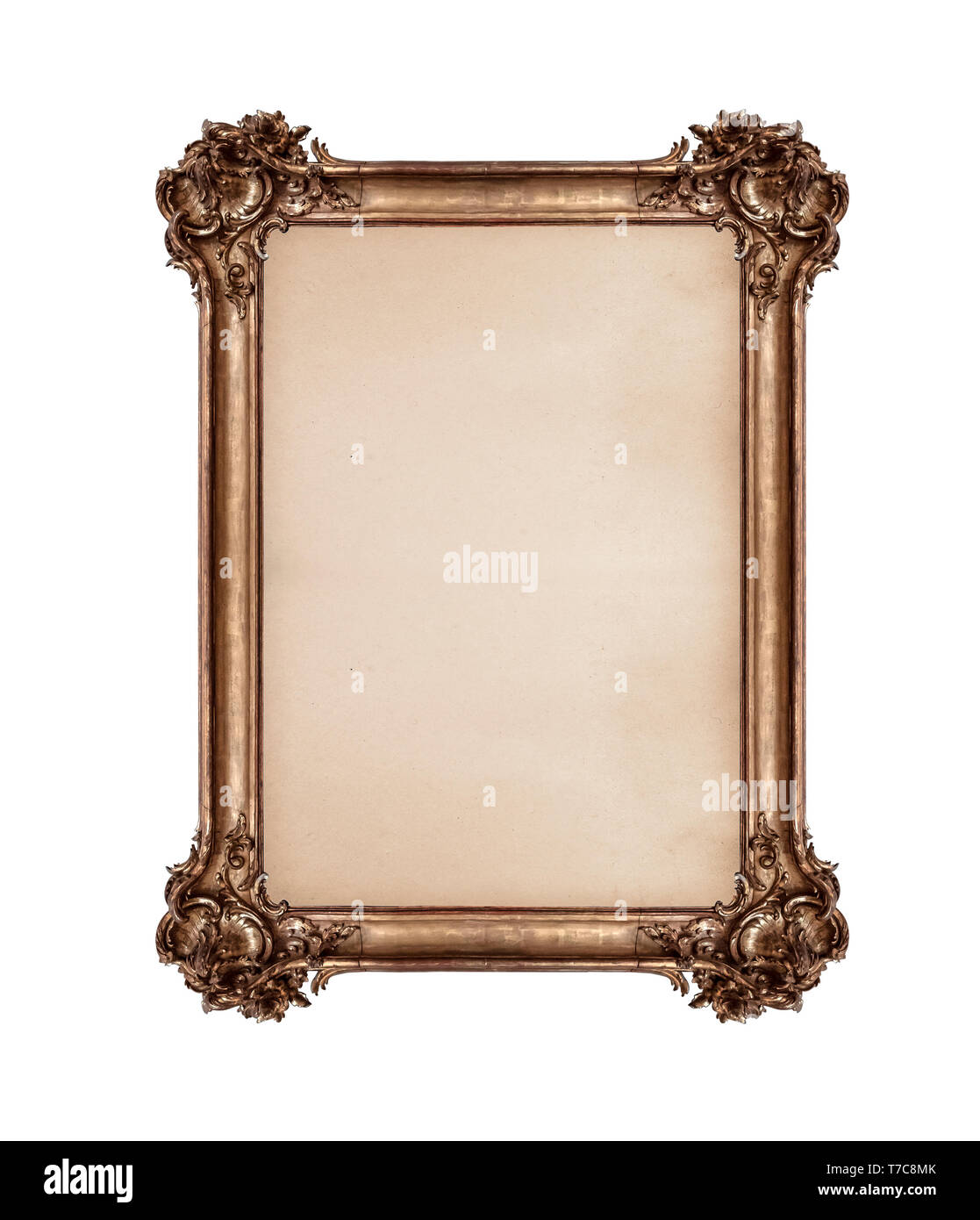 Antique vintage picture frame Stock Photo - Alamy