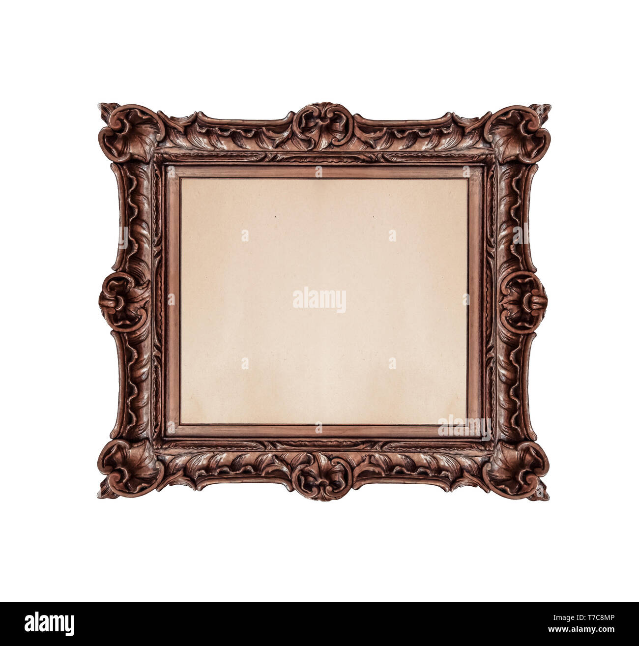 Antique vintage picture frame Stock Photo - Alamy