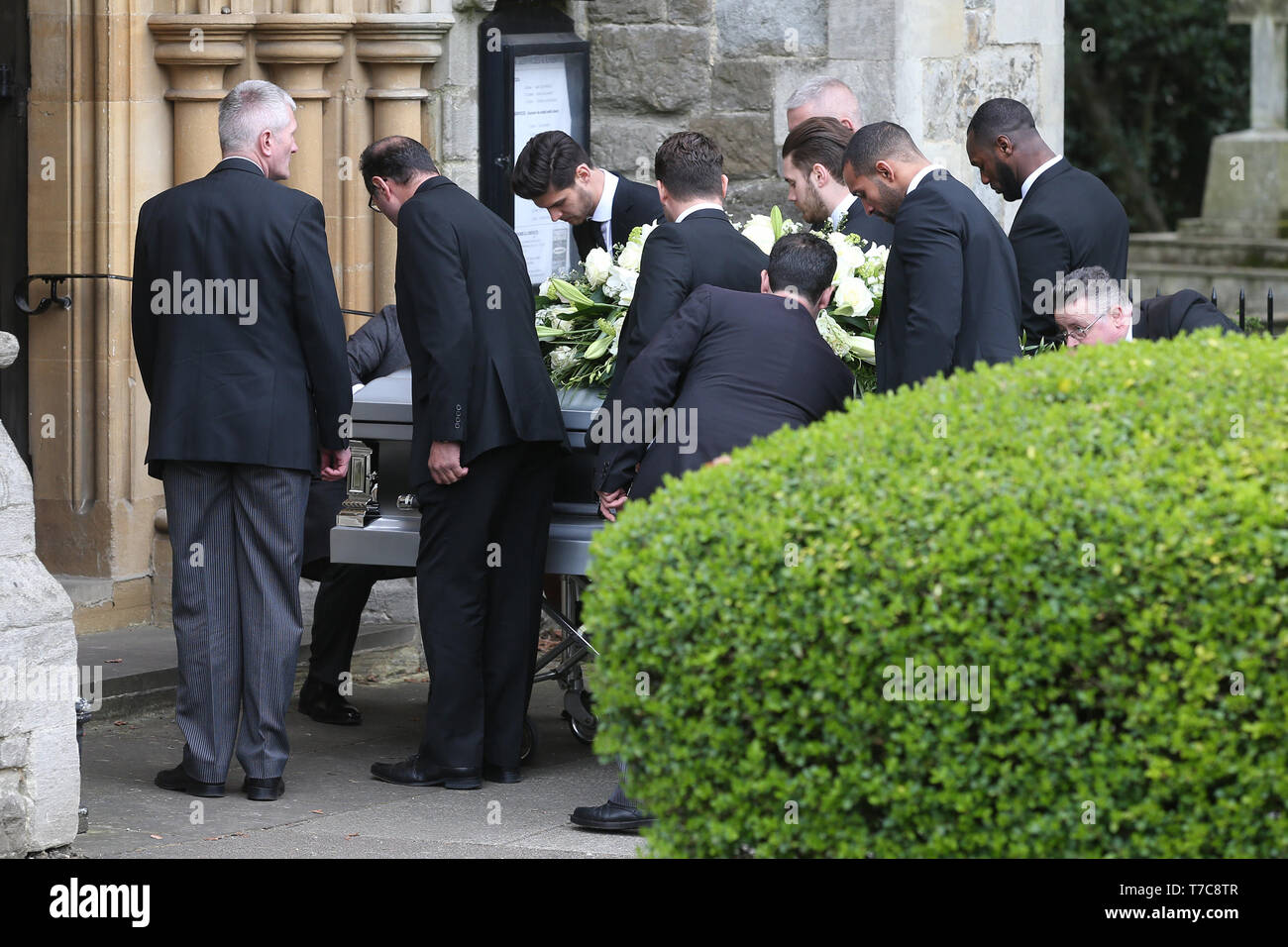 Mike love island funeral hi-res stock photography and images - Alamy
