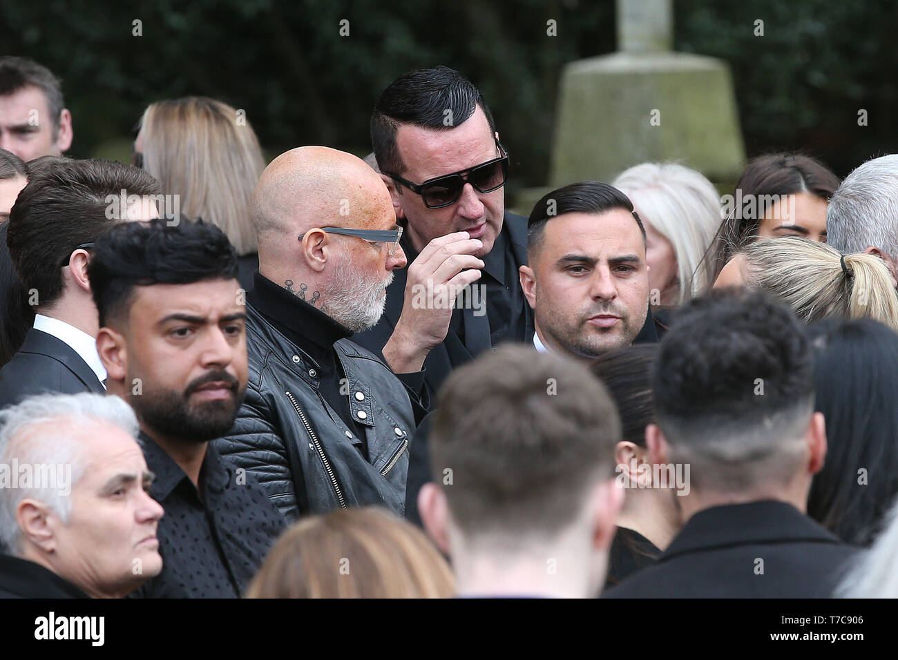 Mike love island funeral hi-res stock photography and images - Alamy