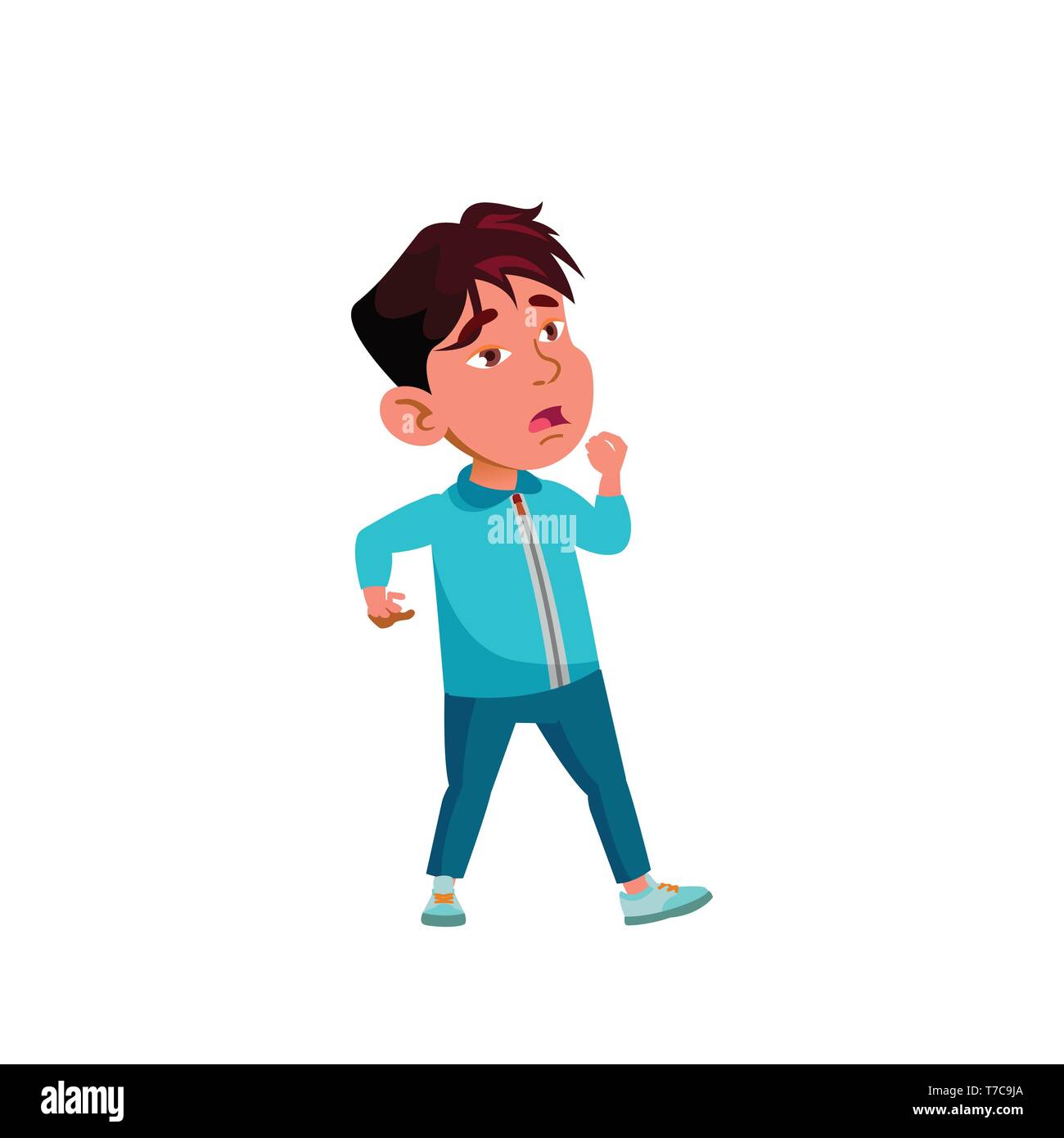 Asiatic boy Stock Vector Images - Alamy