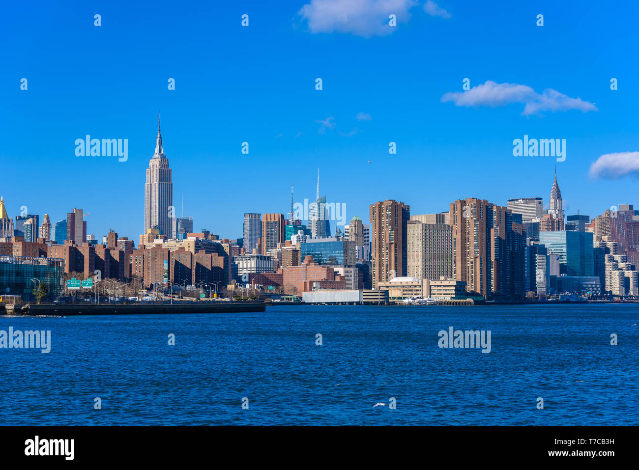 Midtown manhatten aerial hi-res stock photography and images - Alamy