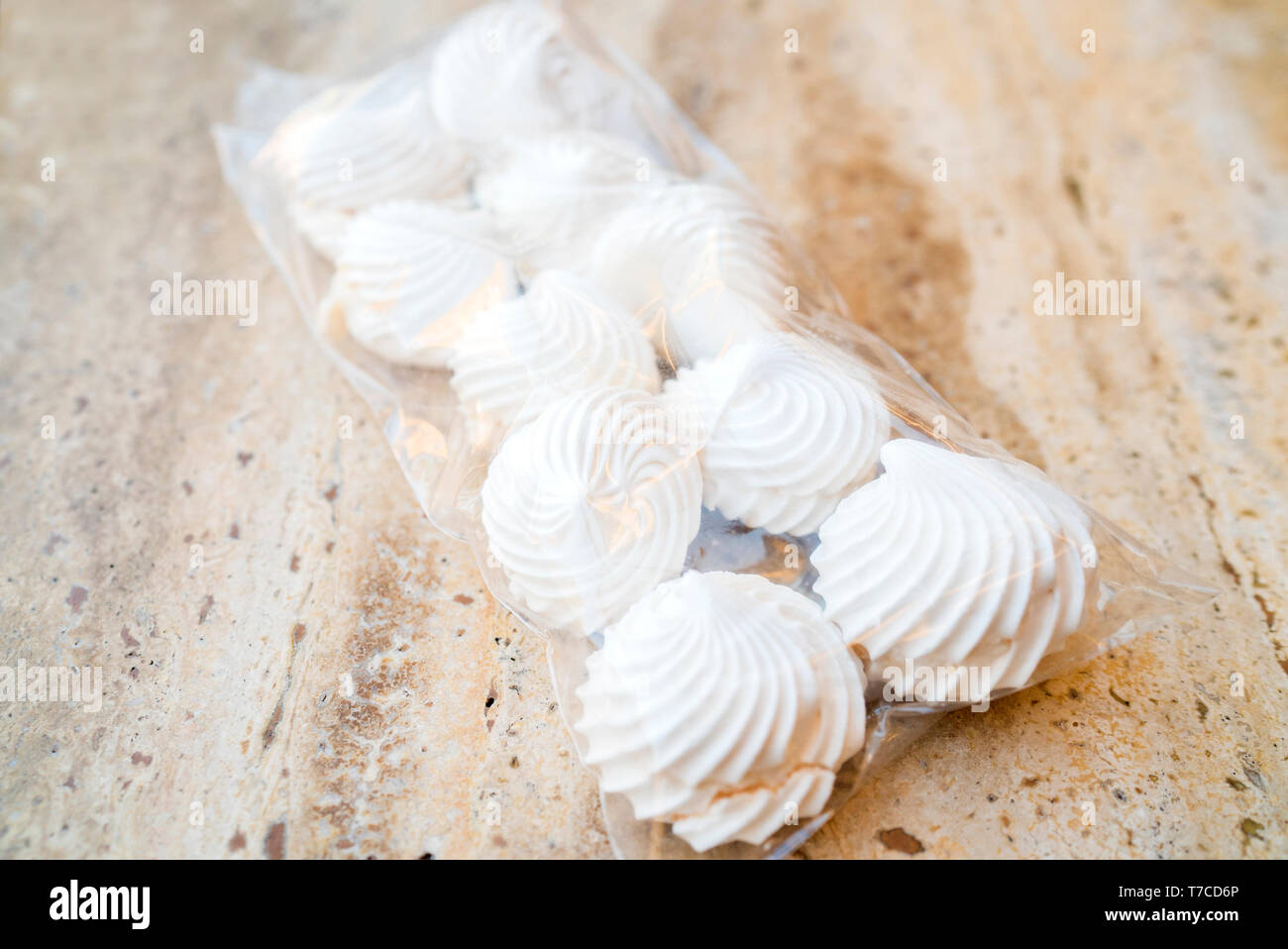 meringue in the pack Stock Photo - Alamy