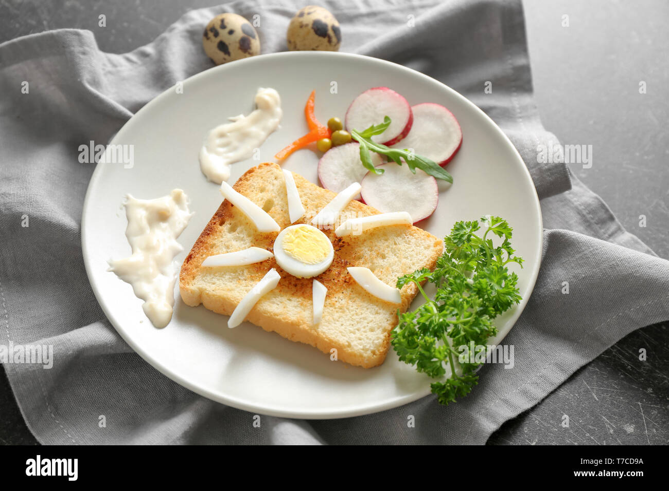 Creative toast hi-res stock photography and images - Alamy
