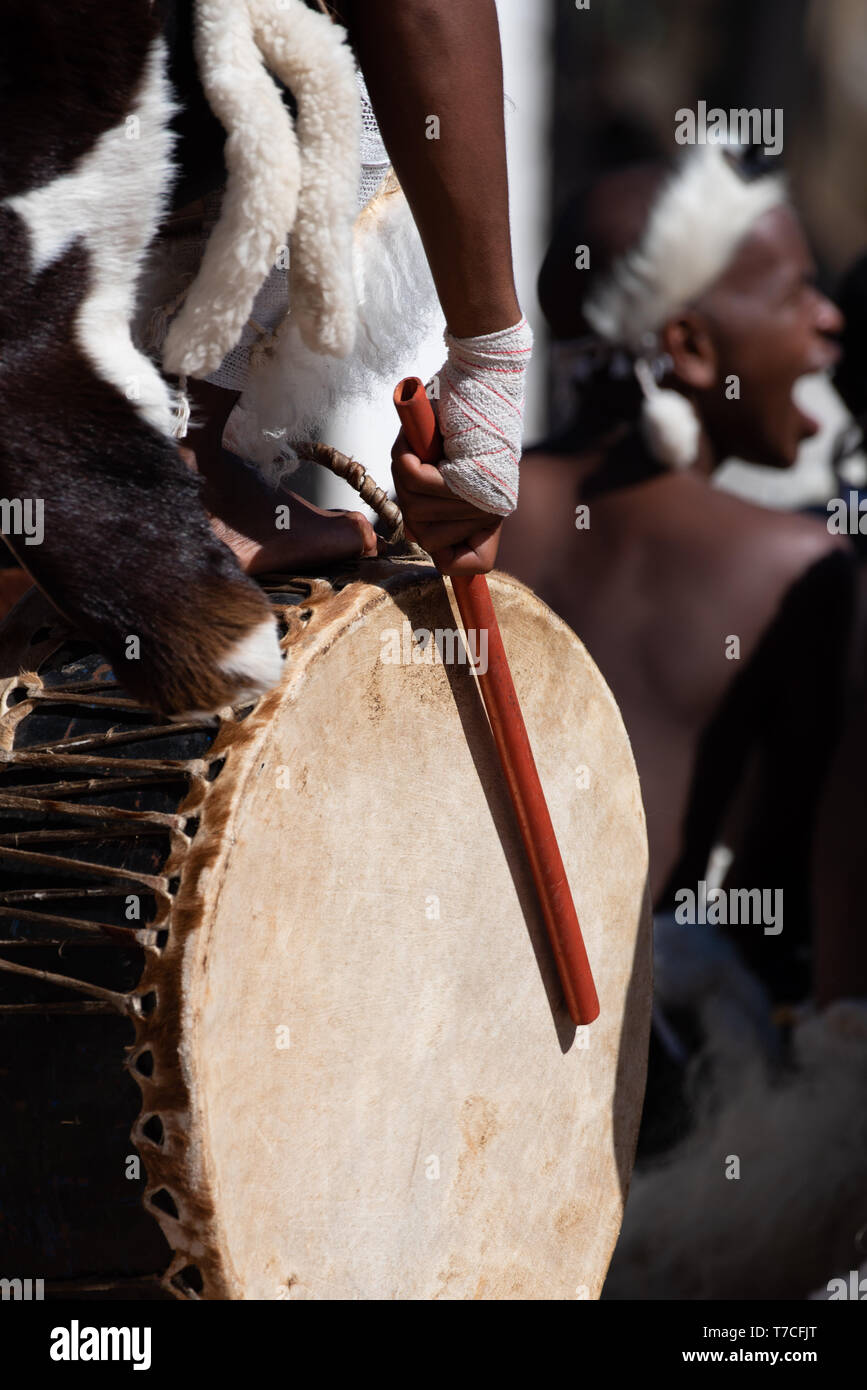 Zulu drum hi-res stock photography and images - Alamy