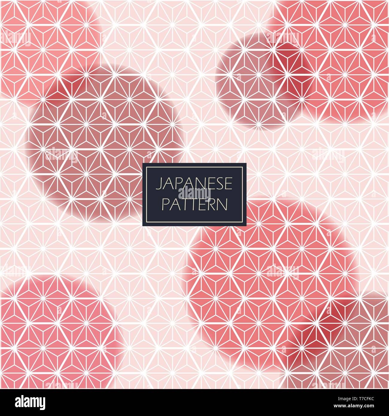 Circle pattern vector. Geometric pink elements with grunge texture ...