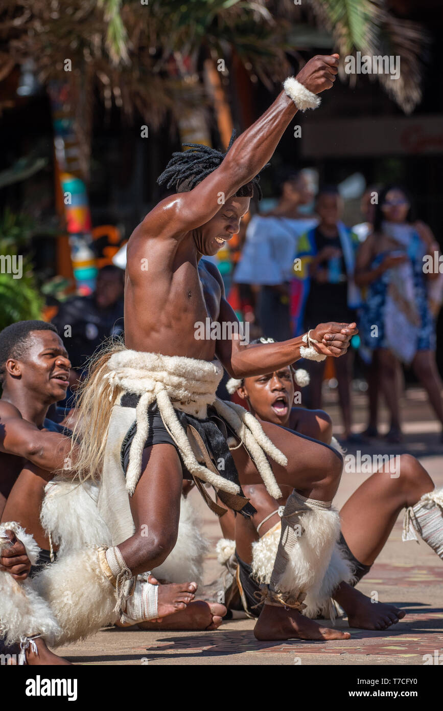 Zulu cultural dancers show off their passion and moves at the ...